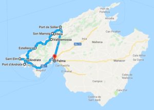 Majorque : Principales attractions (carte, plan de visite, informations ...