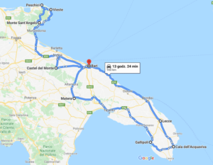 Apulia (Puglia) – atrakcje, zwiedzanie samochodem, trasy, mapa, zabytki, plaże. Przewodnik. – Co ...