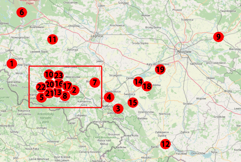 Zamki – Dolny Śląsk – mapa, zwiedzanie, przewodnik – Co zobaczyć ... Zamki – Dolny Śląsk – mapa, zwiedzanie, przewodnik – Co zobaczyć ...