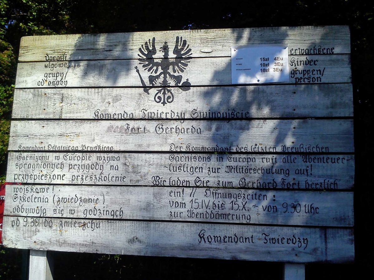 Fort Gerhard (Eastern Fort) in Świnoujście – interesting facts ...