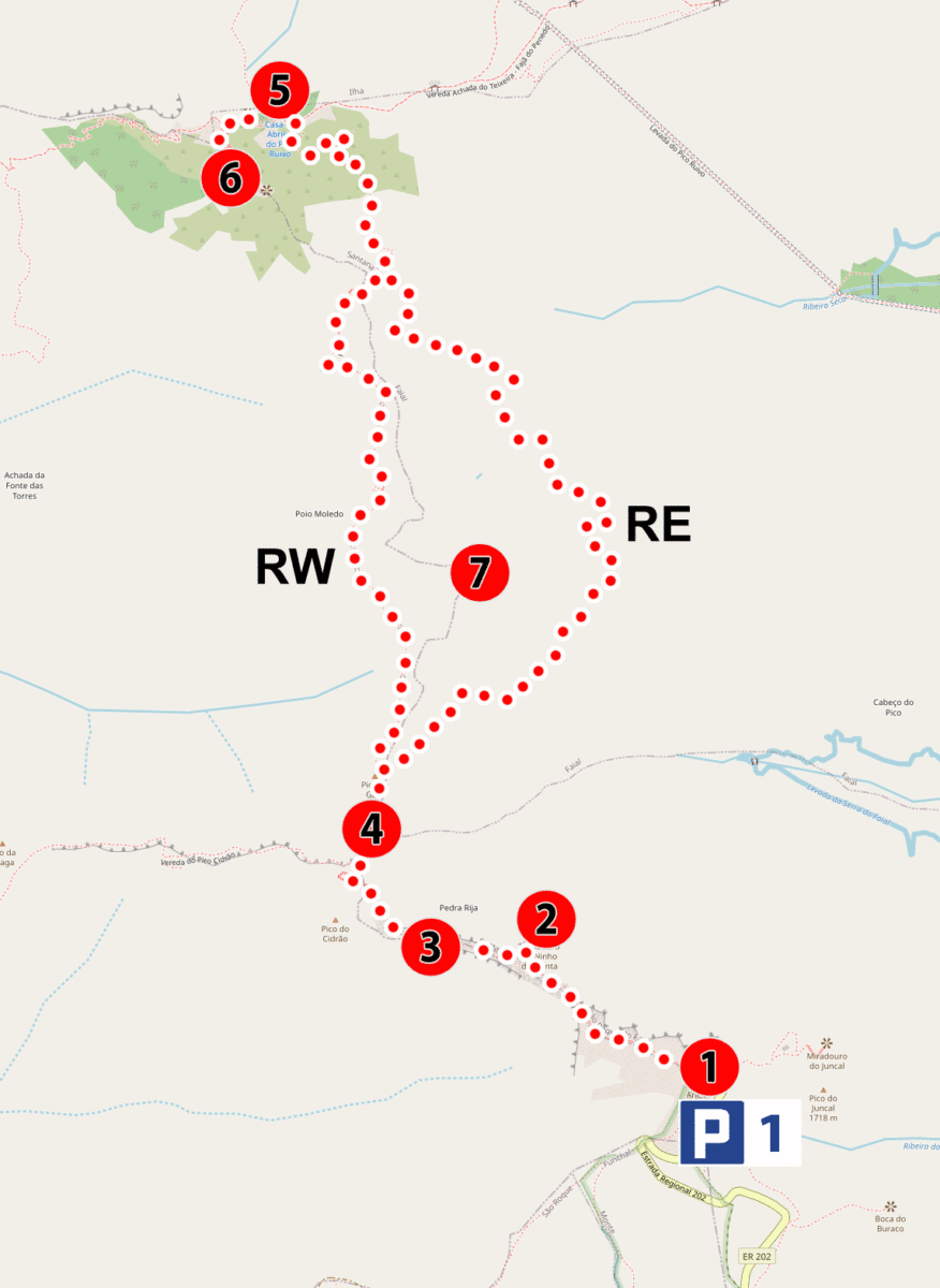 Trail to Madeira's highest peak, Pico Ruivo (PR1 Vereda do Areeiro ...