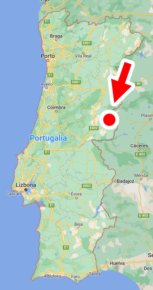 Monsanto (Portugalia) mapa, dojazd, atrakcje, zwiedzanie, ciekawostki ...