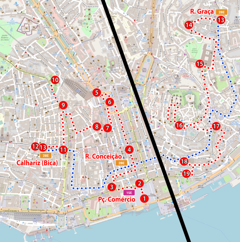 Lisbon: Top Attractions (Map, Sightseeing Plan, Monuments, Tickets ...