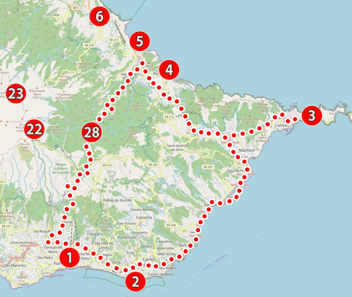 Madera atrakcje, mapa, plan zwiedzania, wycieczki, najpiękniejsze ...
