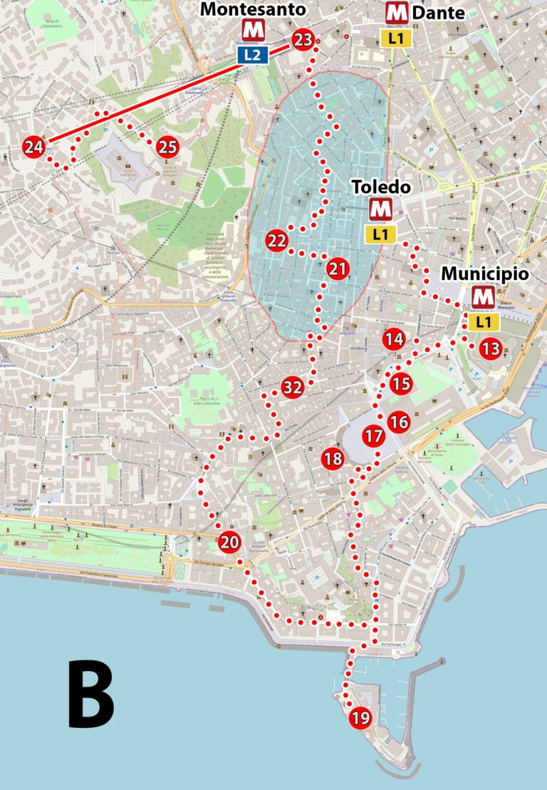 Naples: Top Attractions – Map, Sightseeing Plan, Monuments, Curiosities ...