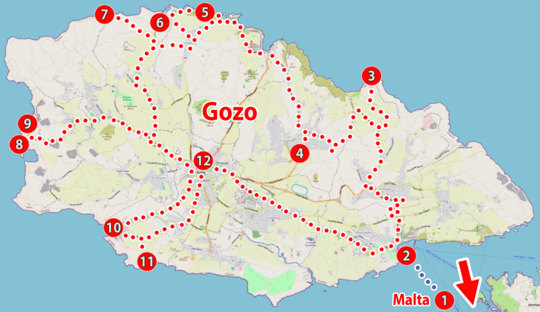 Gozo: attractions, map and sightseeing plan [2026] – guide and ...