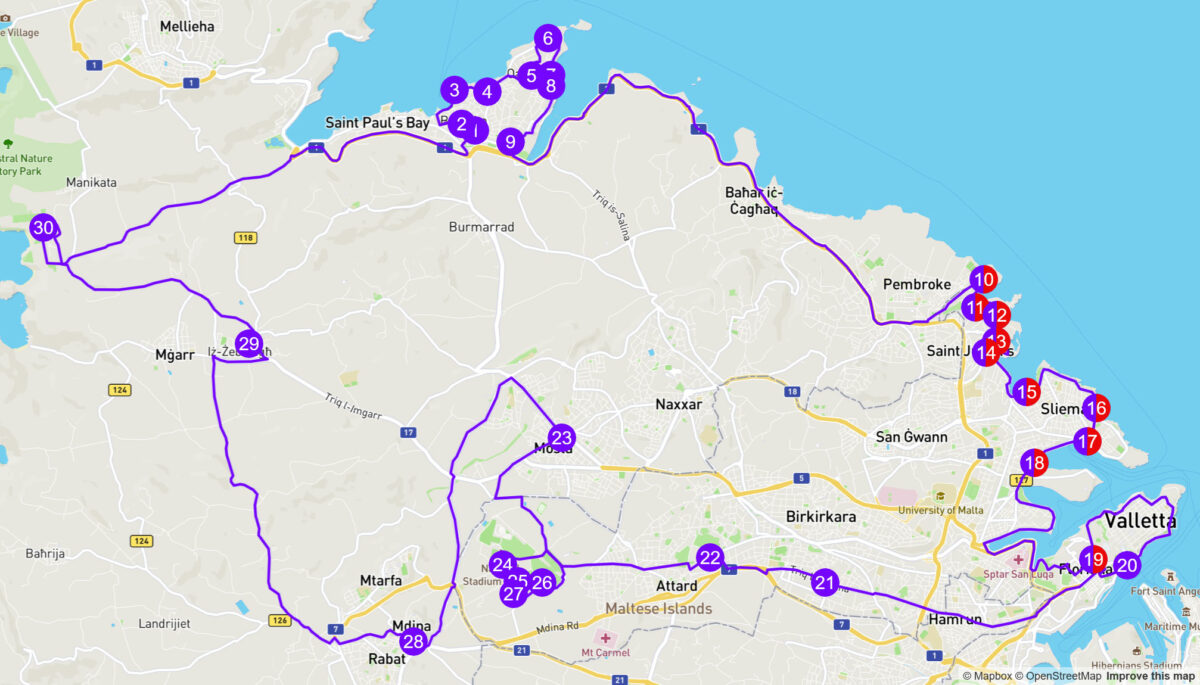 Malta: attractions, map and sightseeing plan [2026] – guide and ...