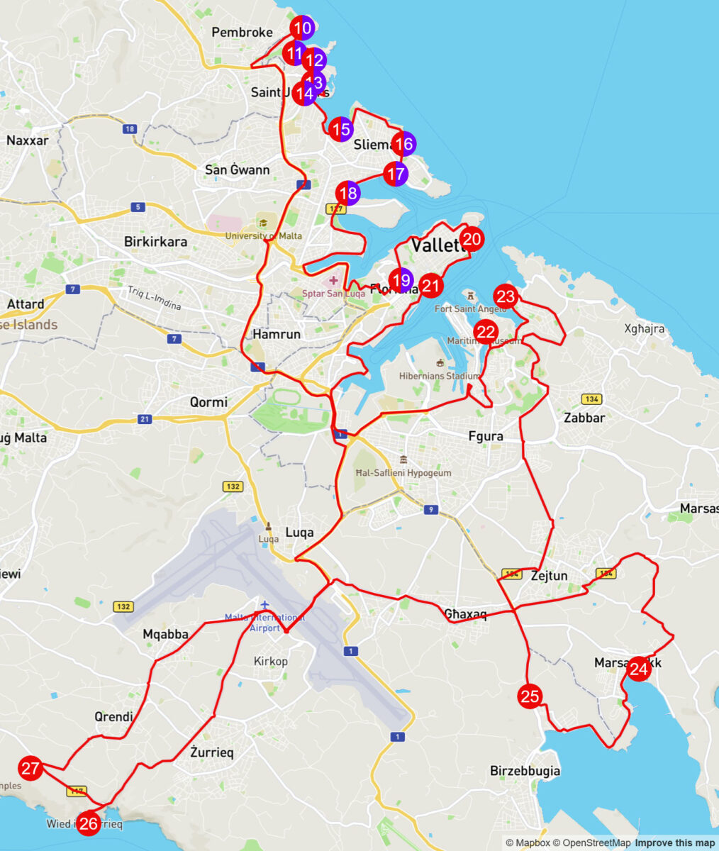 マルタの観光名所、地図、観光プラン、ツアー、最も美しい場所、バス路線図 - 何を見るべきか？ガイド