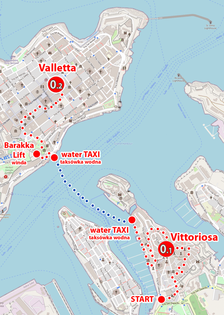 Malta atrakcje, mapa, plan zwiedzania, wycieczki, najpiękniejsze ...