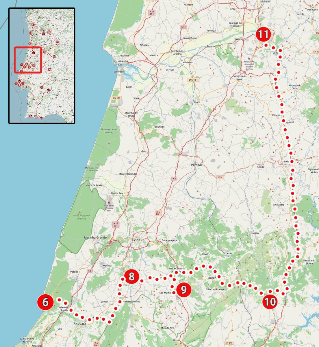 Portugália – látnivalók, térkép, városnézési terv, kirándulások ...