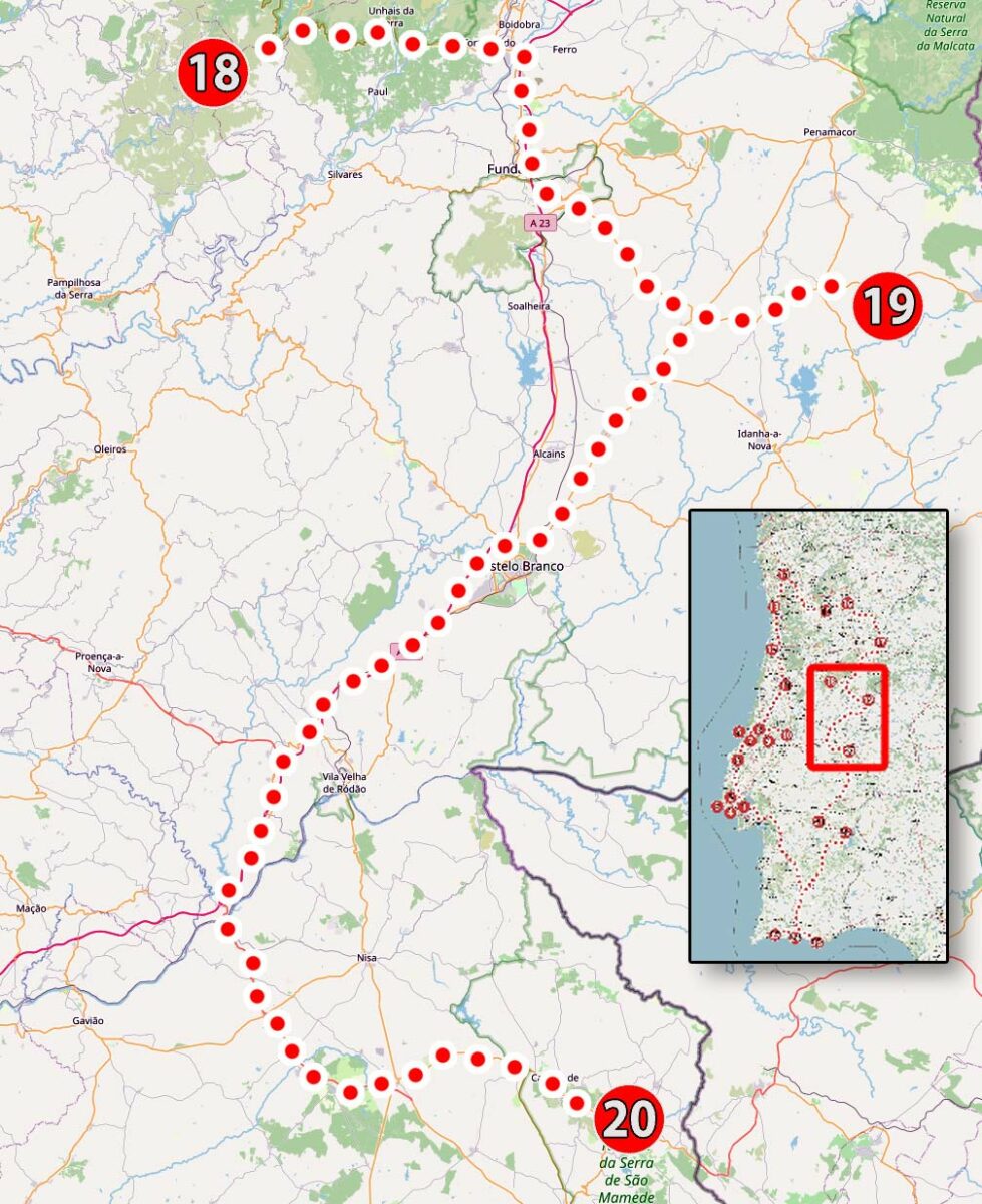 Португалия атракции карта план за разглеждане на забележителности турове най красивите