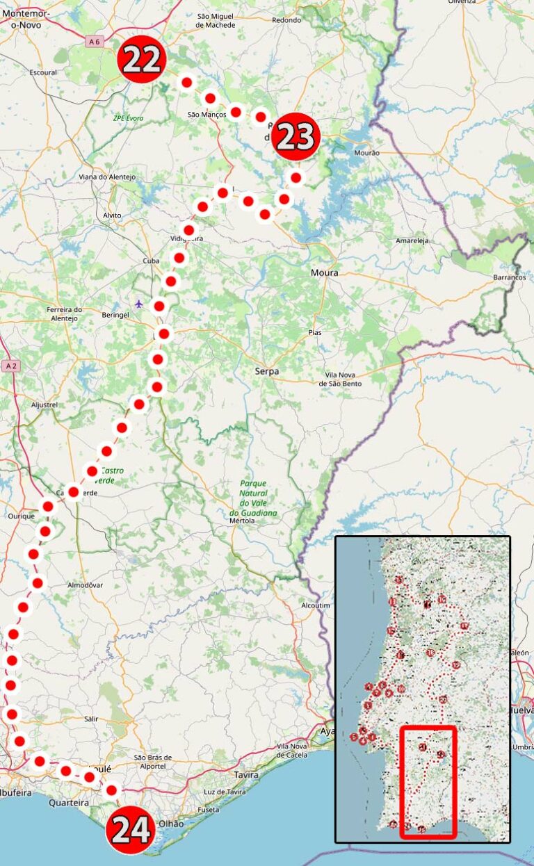 Португалия атракции карта план за разглеждане на забележителности турове най красивите