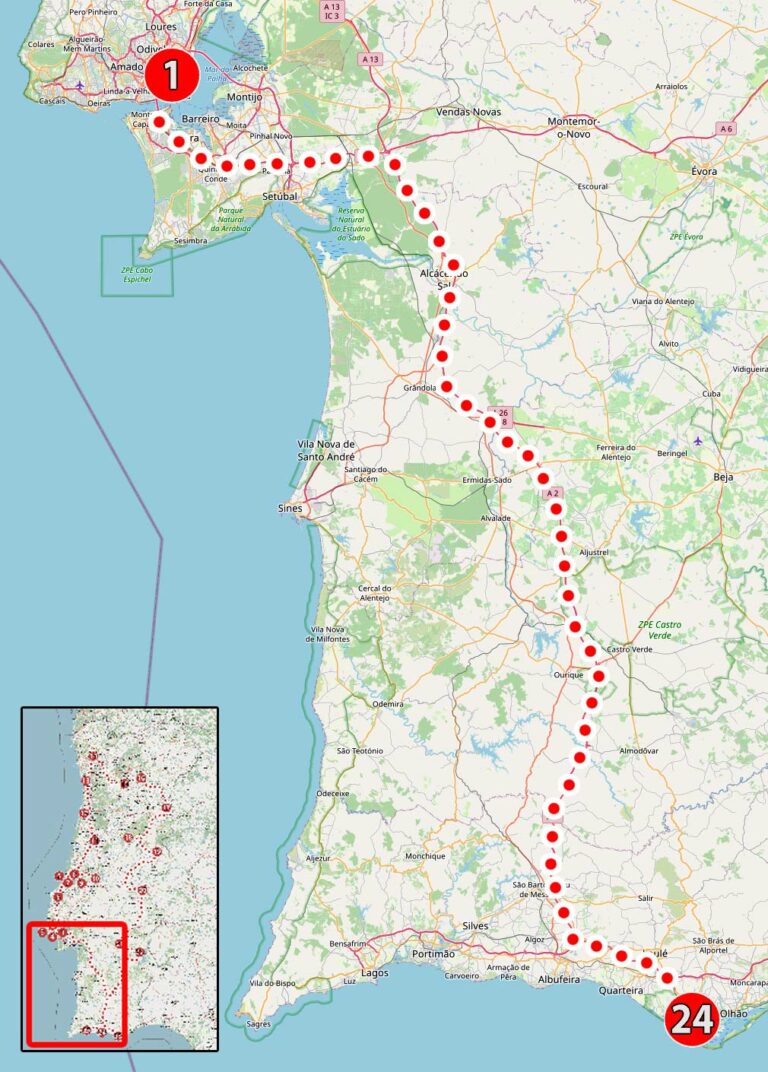 Portugalia – atrakcje, mapa, plan zwiedzania, wycieczki, najpiękniejsze ...