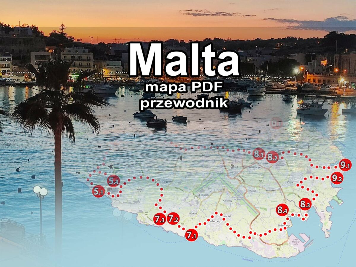 Malta Map: Attractions, Access Routes, GPS Data [Download] – What to ...