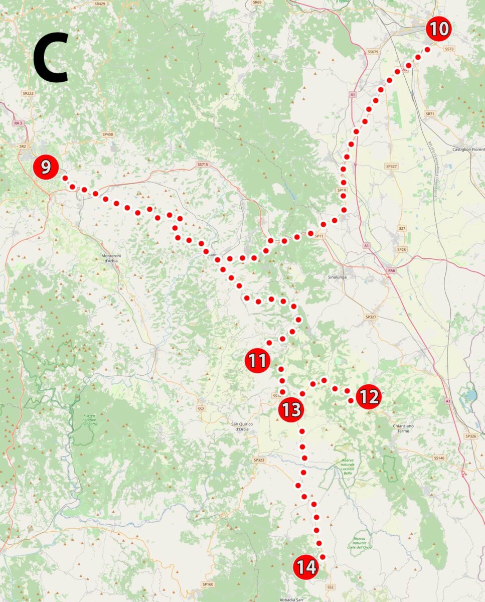 Toskania – mapa, atrakcje, plan zwiedzania, wycieczki, najpiękniejsze ...