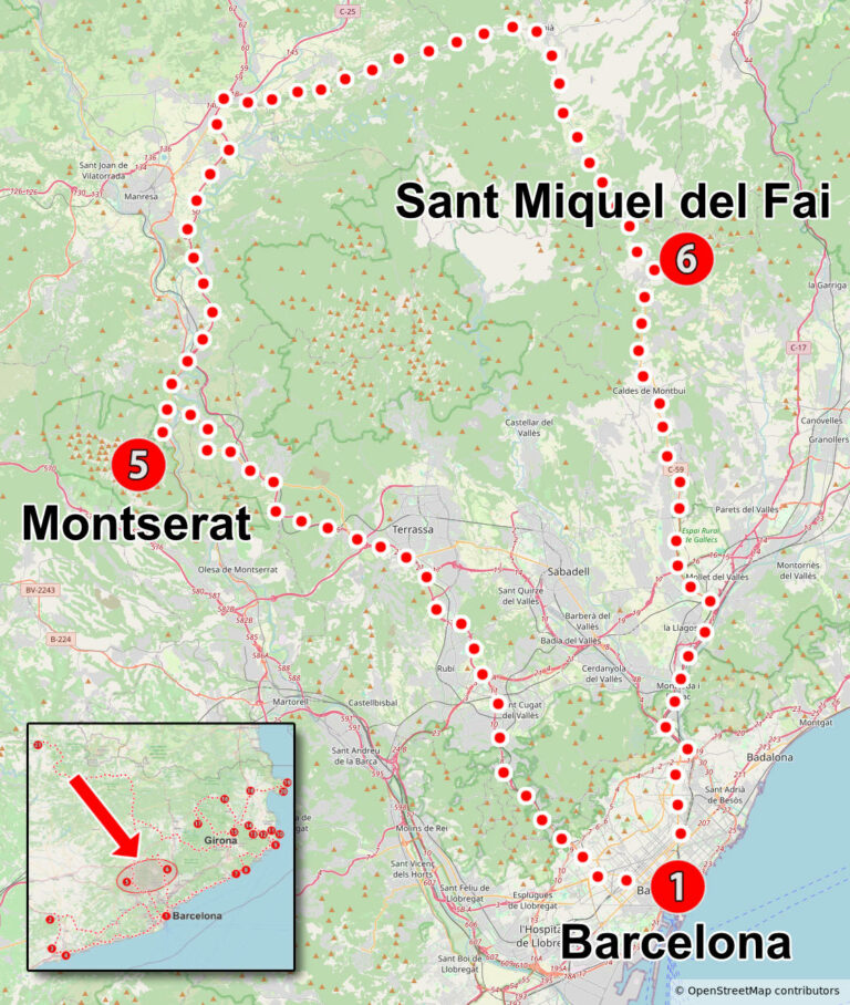 Catalogne : les meilleures attractions (carte, plan de visite ...
